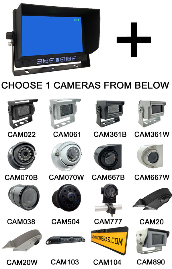 Reversing Camera Kits for Cars, Vans,...