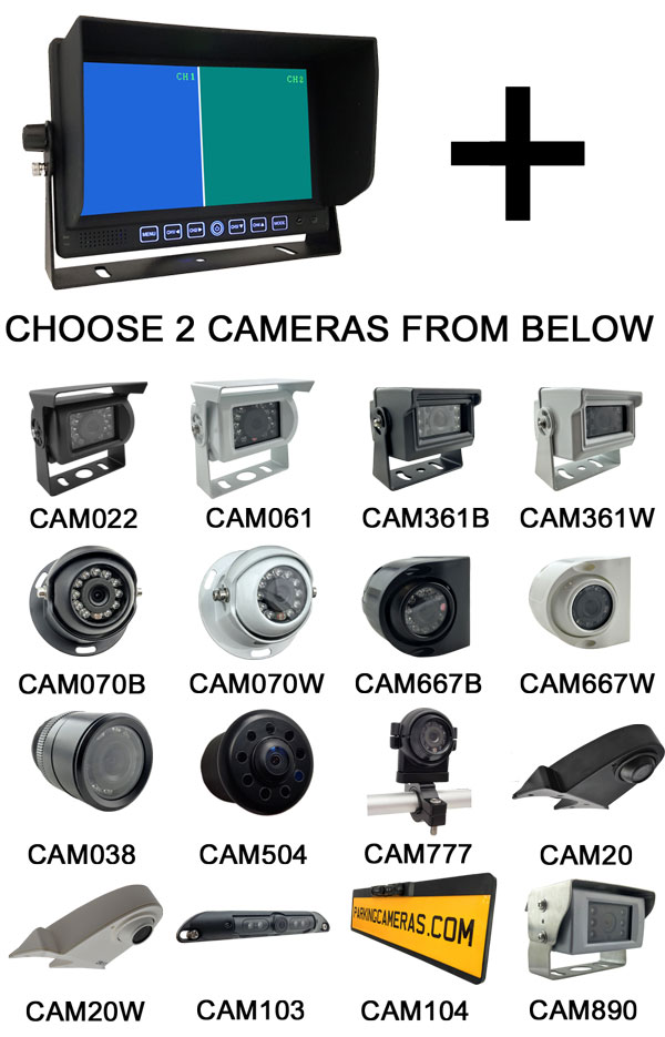 Reversing Camera Kits for Cars, Vans,...