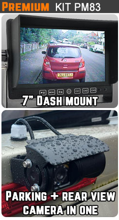 Lorry / HGV Reversing Camera Kits - 24V Heavy...