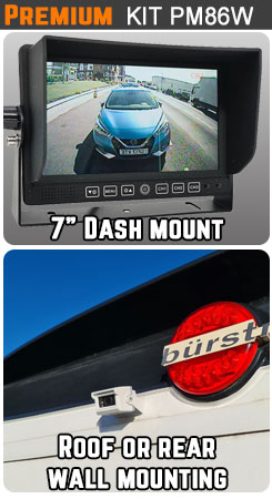 Lorry / HGV Reversing Camera Kits - 24V Heavy...