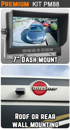 Lorry / HGV Reversing Camera Kits - 24V Heavy...