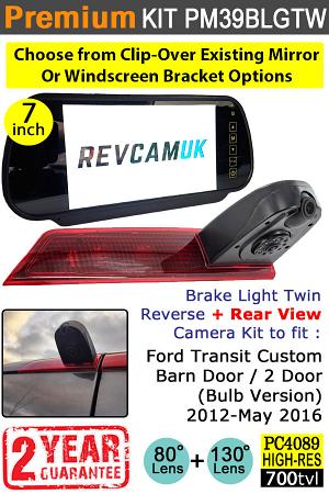Ford Transit Brake Light Reverse Camera Kits