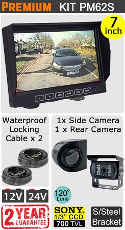 Lorry / HGV Reversing Camera Kits - 24V Heavy...