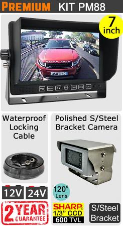 Lorry / HGV Reversing Camera Kits - 24V Heavy...
